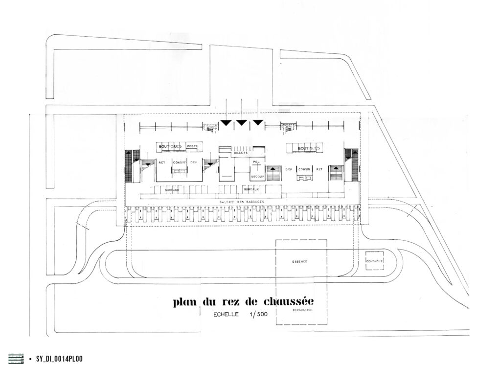 Damascus car and bus station - 1st prize - AMASyria